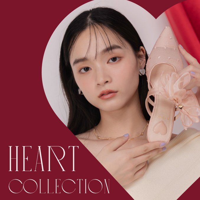 【RANDA（ランダ）】 レディ&クラシカルにときめくRANDAの“HEART COLLECTION” | ニュース | ラフォーレ原宿